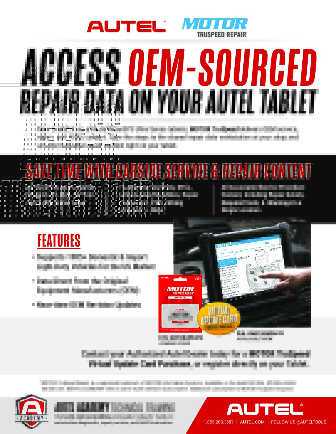 Autel Virtual MOTOR TruSpeed Update Card | Triad Diagnostic Solutions