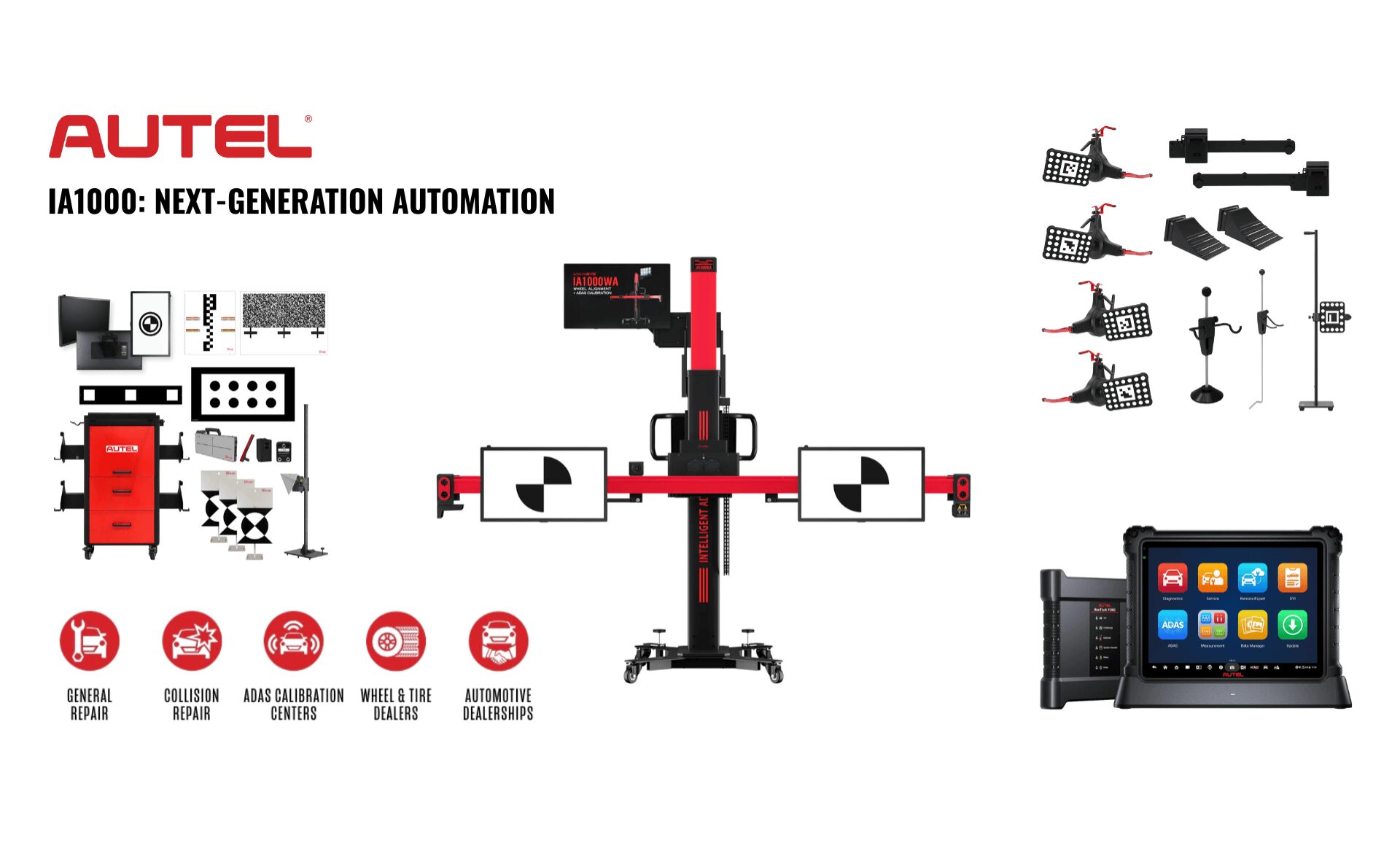 Autel IA1000 ADAS System | Triad Diagnostics Solutions